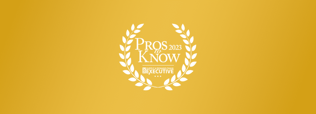 Exiger ‘Pros to Know’ Top Supply & Demand Chain Executive 2023 Awards