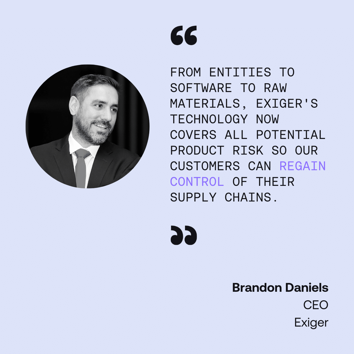 Exiger Acquires Industry-Leading Software Supply Chain and SBOM ...