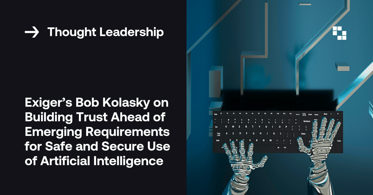 Building Trust Ahead of Emerging Requirements for Safe and Secure Use ...