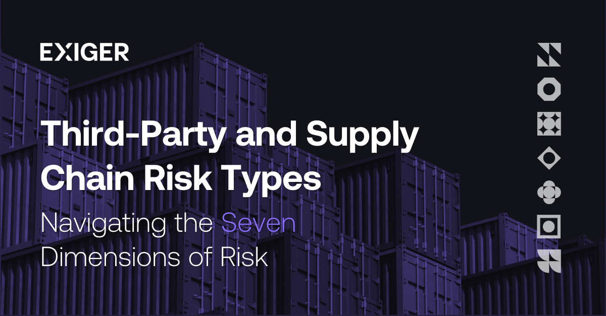 Cyber Risk in Supply Chains - Exiger