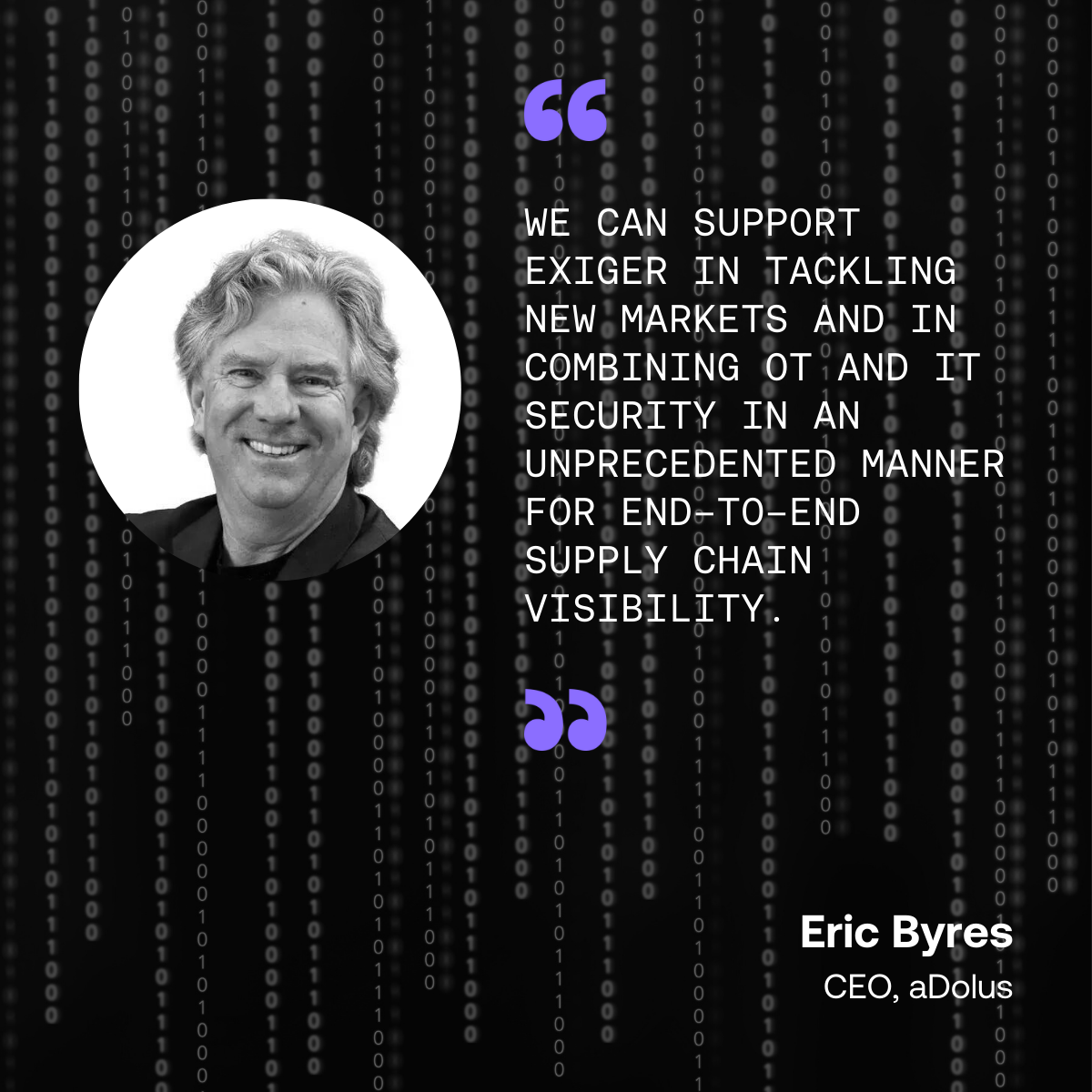 Exiger and aDolus Announce Strategic Partnership to Secure the Software ...