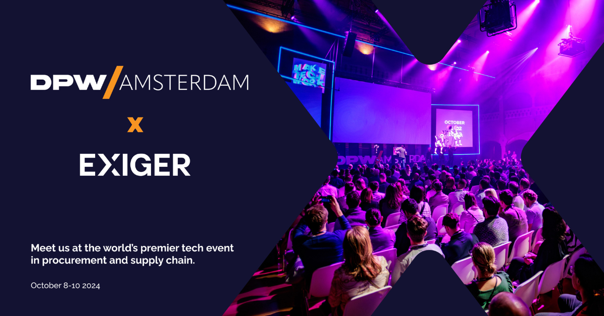 Connect with Exiger at DPW 2024 - Exiger