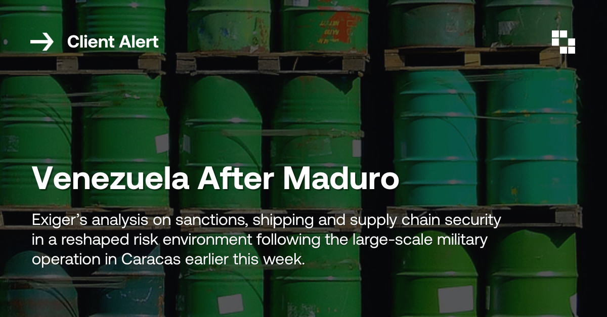 Venezuela After Maduro - Exiger